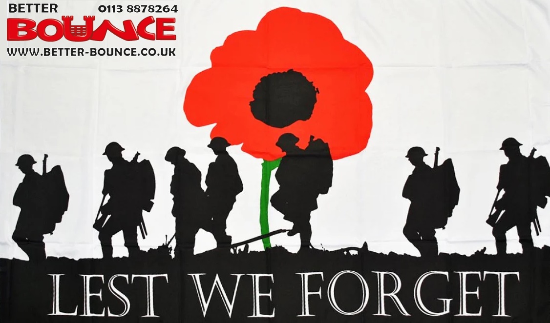 Remembrance Day 2025 - Bouncy Castle Manufacture & Sales in United ...